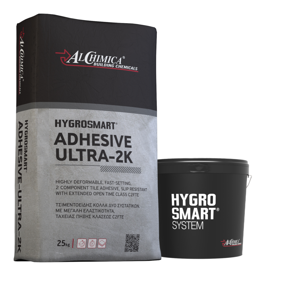 HYGROSMART ADHESIVE ULTRA 2K Cementitious adhesive – LiquidArmor